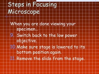 Laboratory lecture on microscope use.ppt