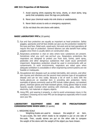 Laboratory 1 abe 313 | PDF