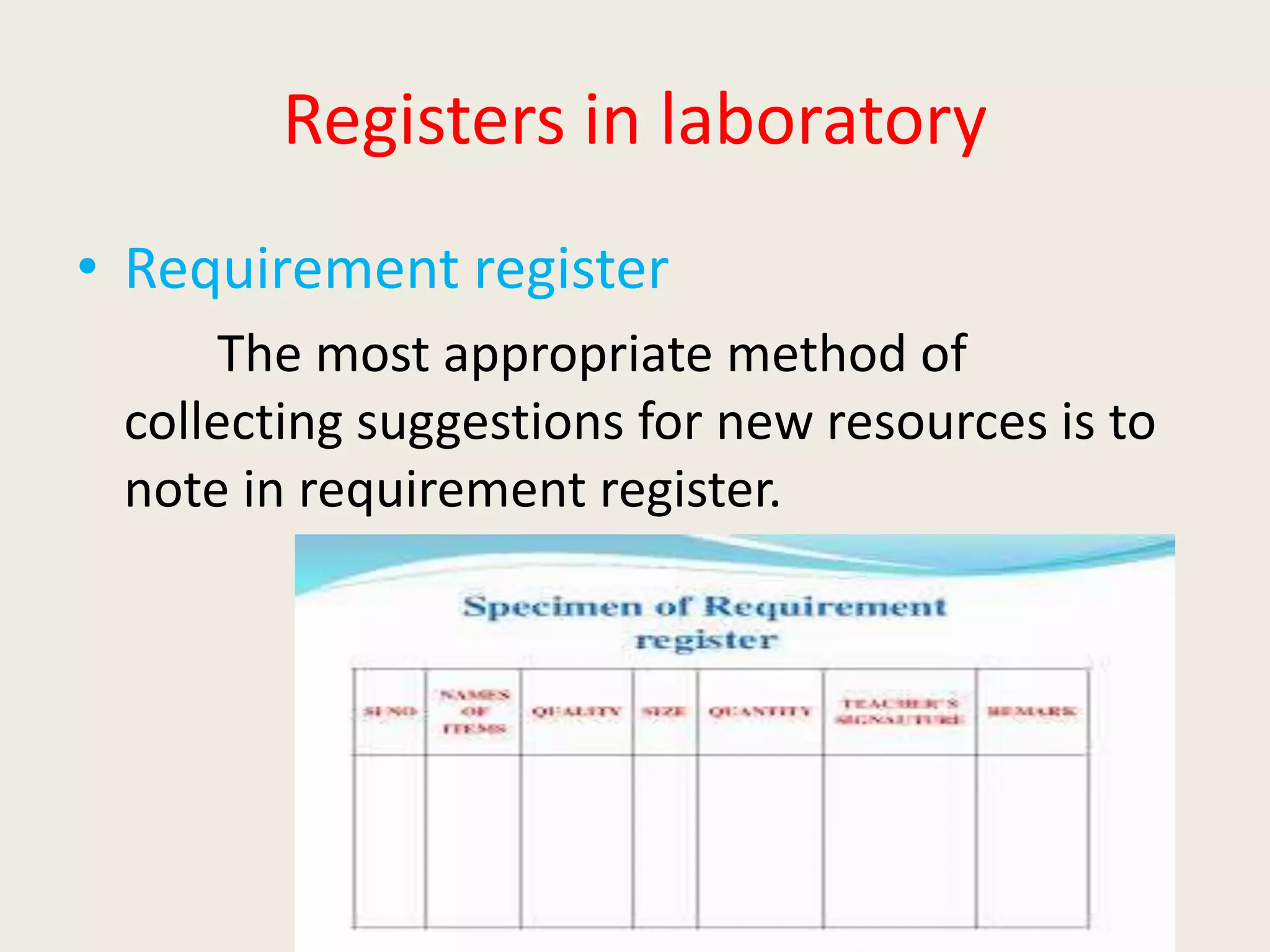 Laboratory and its functions | PPTX