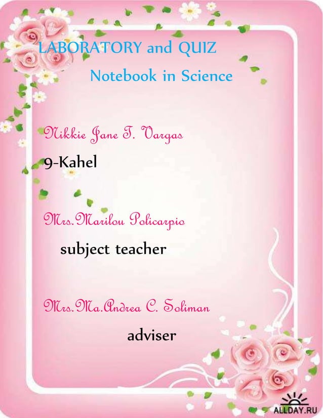 Laboratory and quiz | DOCX