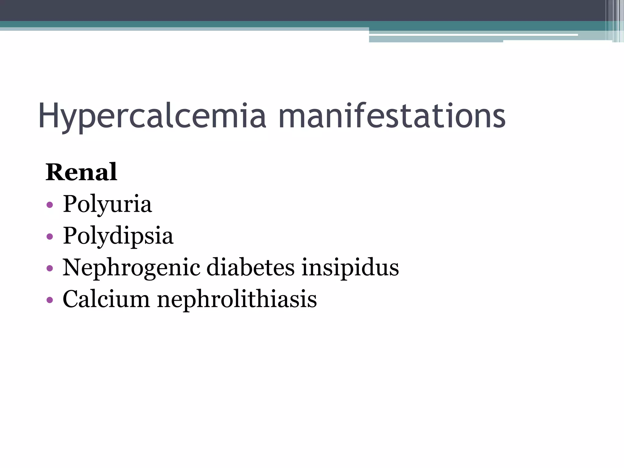 laboratory and radiological findings in hyperparathyroidism | PPTX