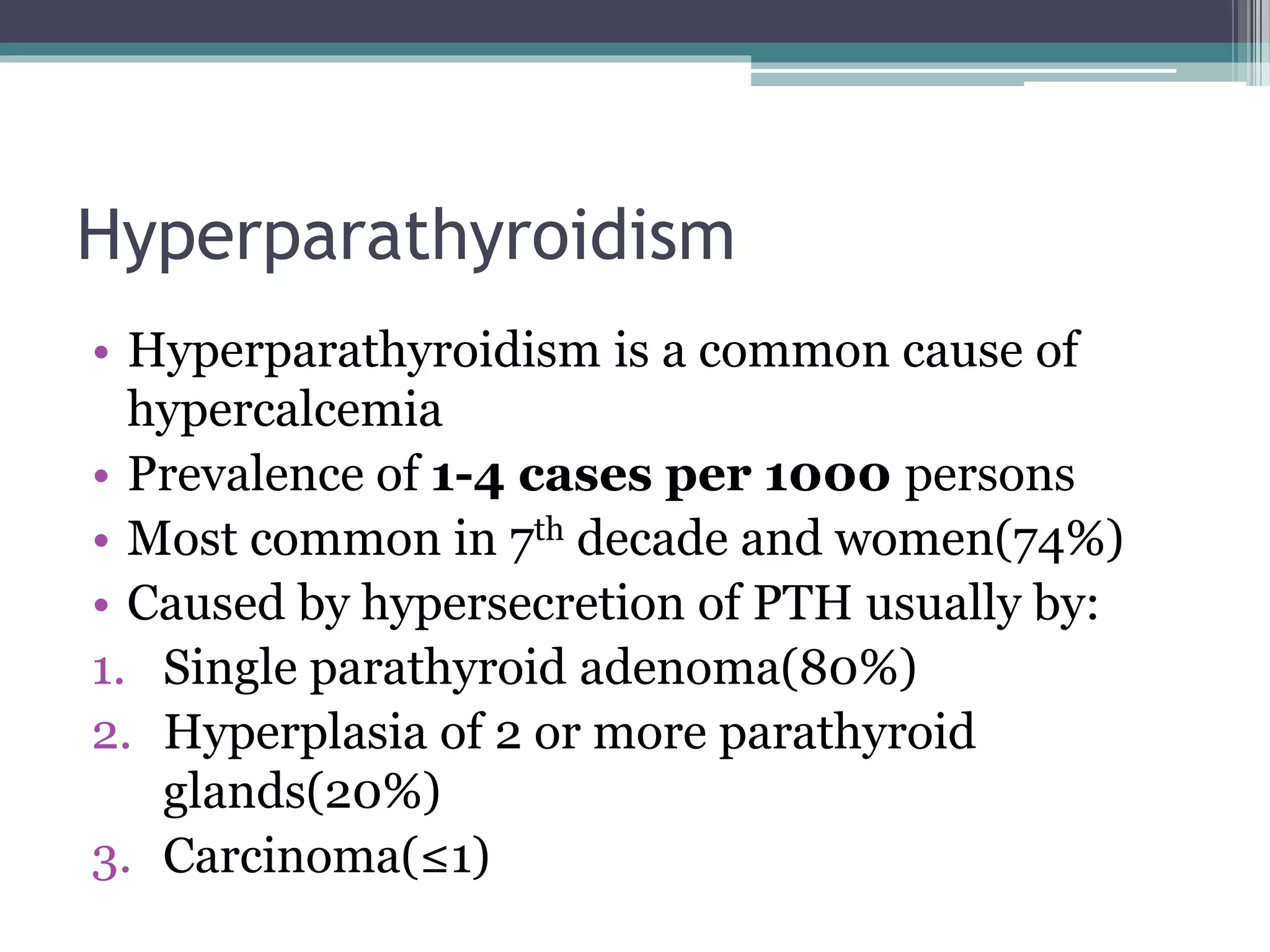 laboratory and radiological findings in hyperparathyroidism | PPTX