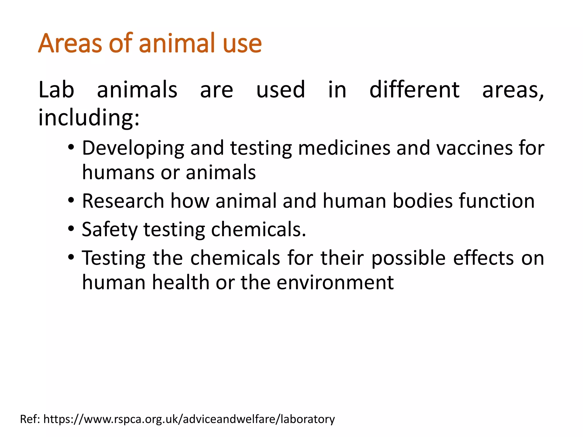 Laboratory animals | PPTX