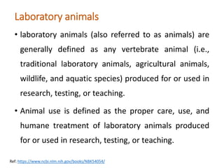 Laboratory animals | PPTX