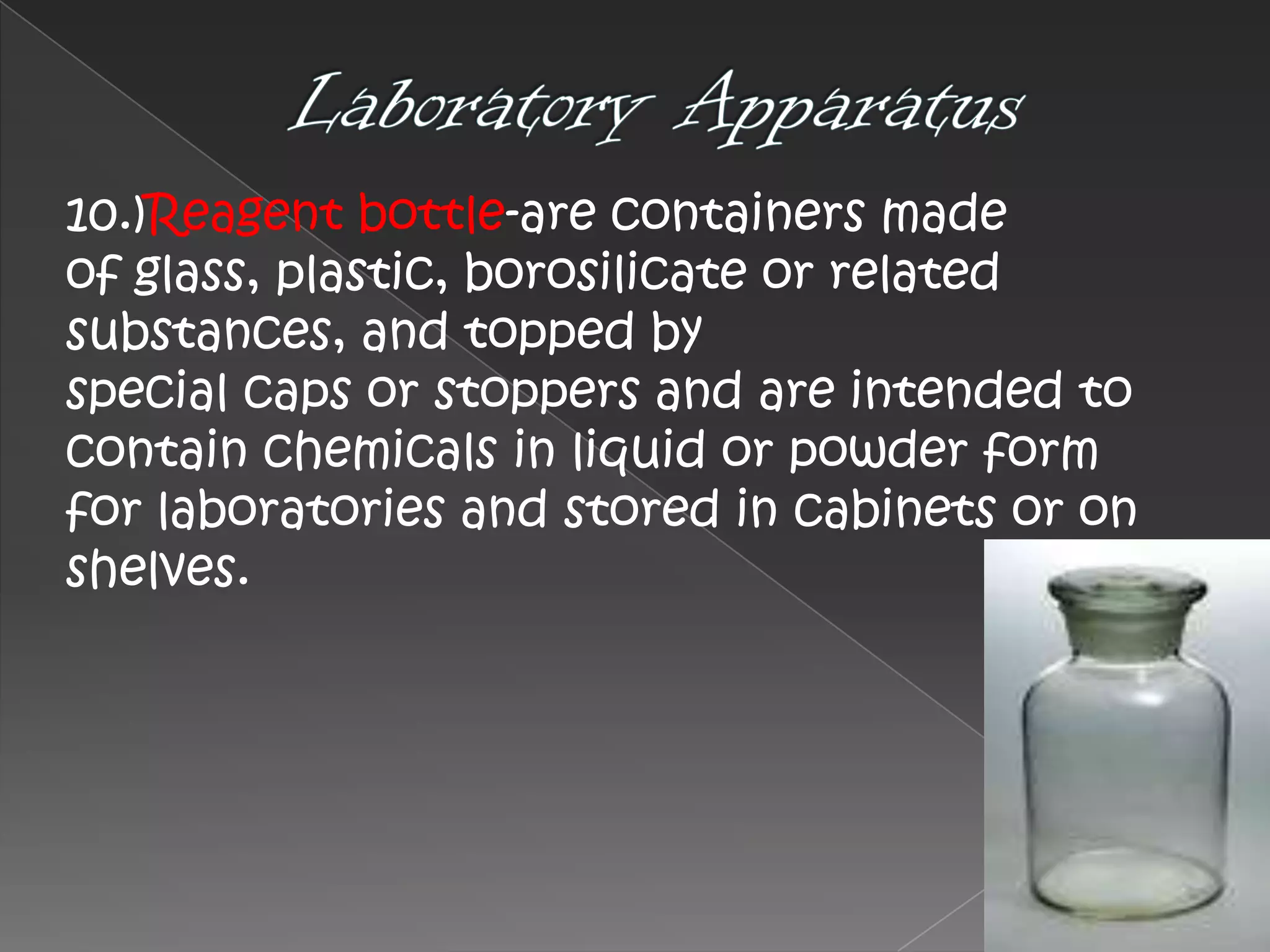 Laboratory apparatus | PPTX
