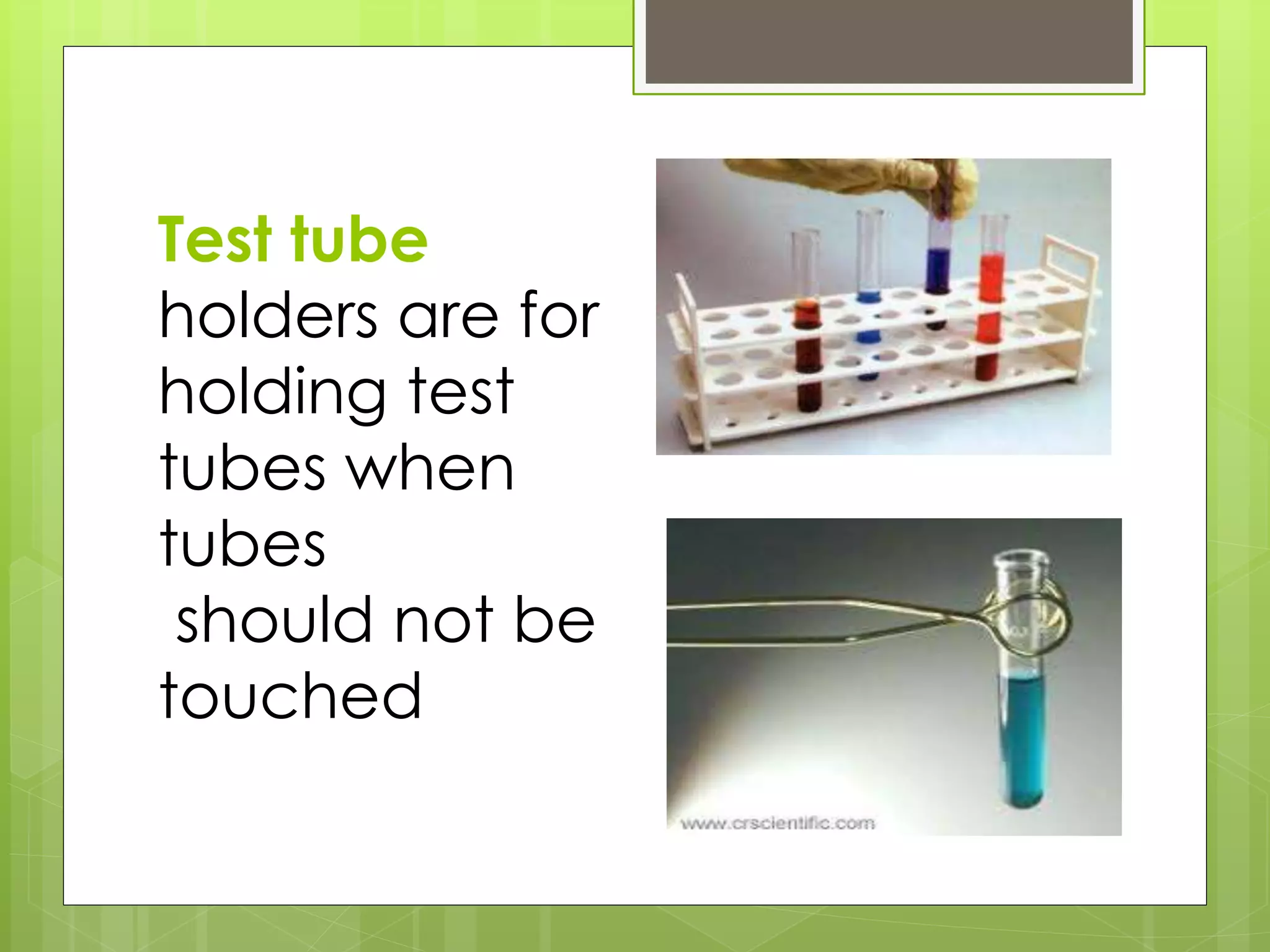 Laboratory apparatus and safety measures | PPTX