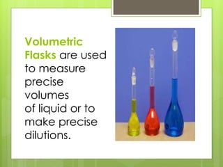 Laboratory apparatus and safety measures | PPTX