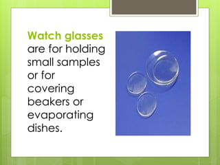 Laboratory apparatus and safety measures | PPTX