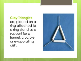 Laboratory apparatus and safety measures | PPTX