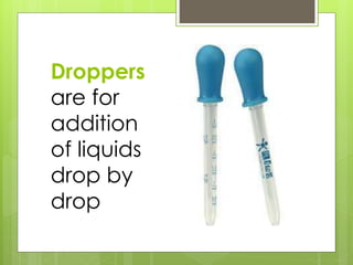 Laboratory apparatus and safety measures | PPTX