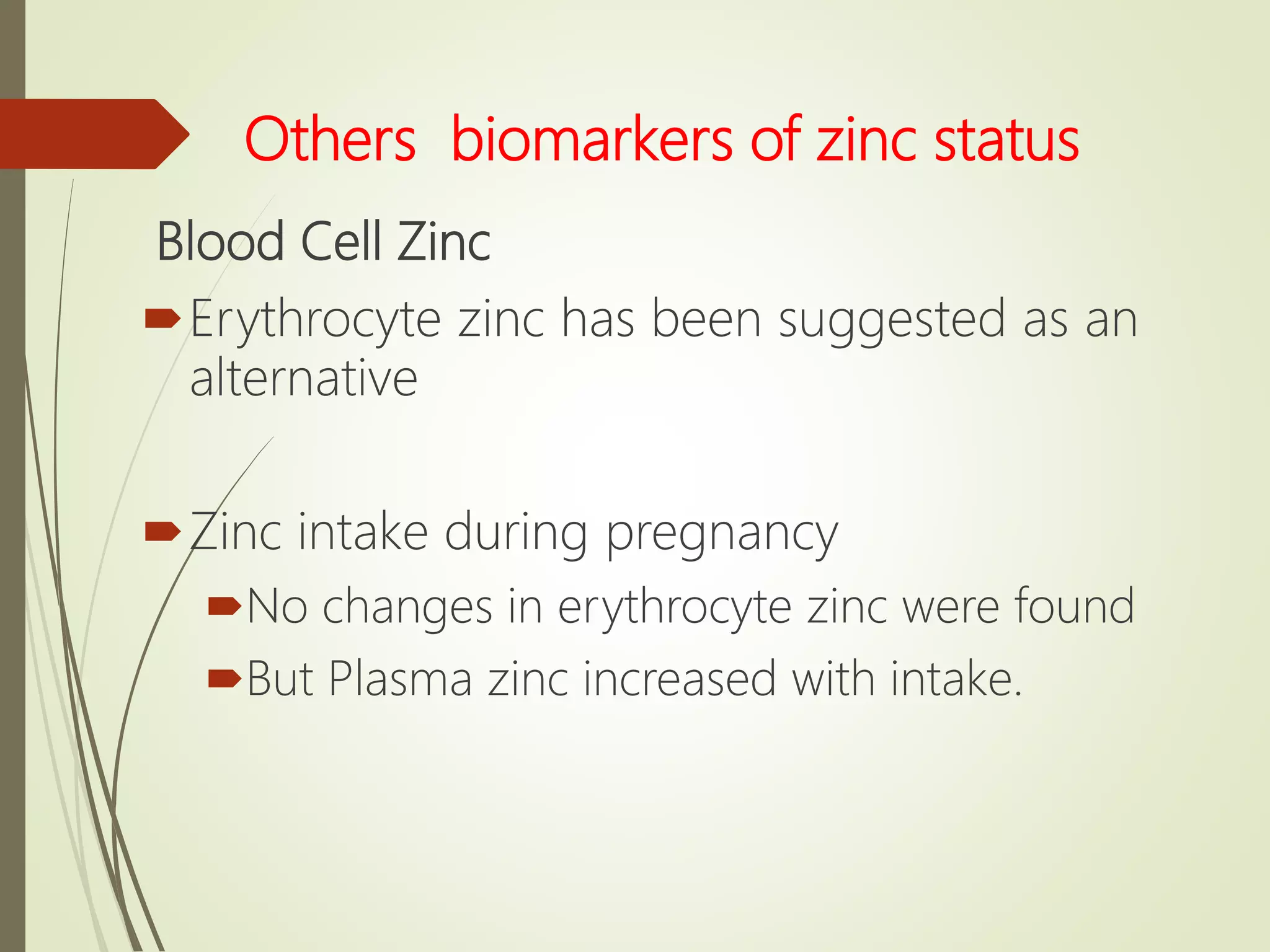 Laboratory assessment of zinc | PPTX