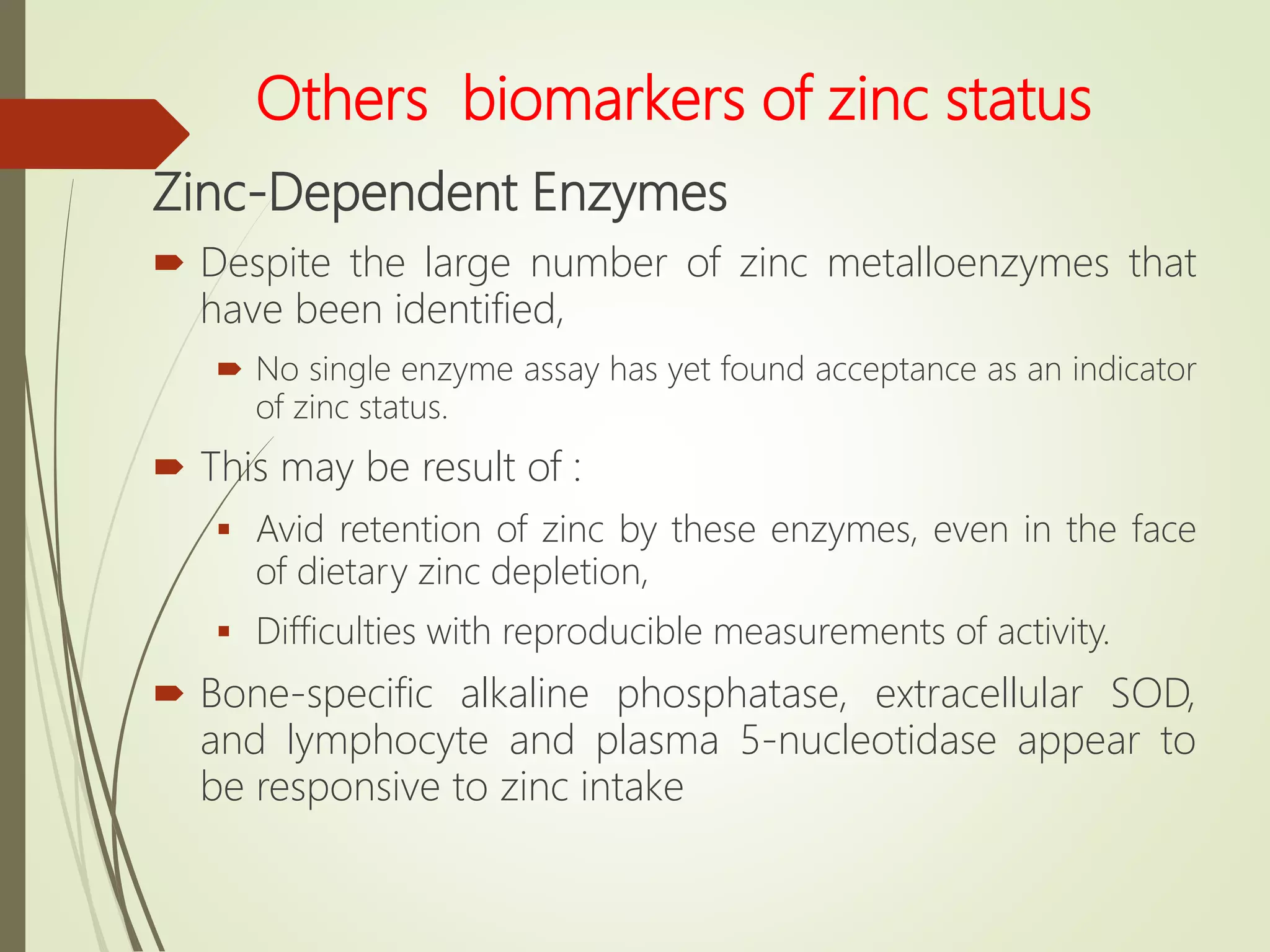 Laboratory assessment of zinc | PPTX