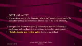 Laboratory audit ls | PDF