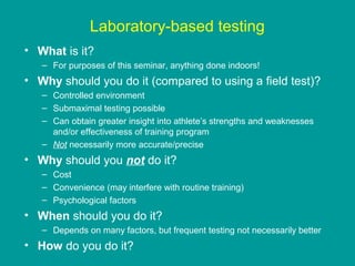 Laboratory based testing | PPT