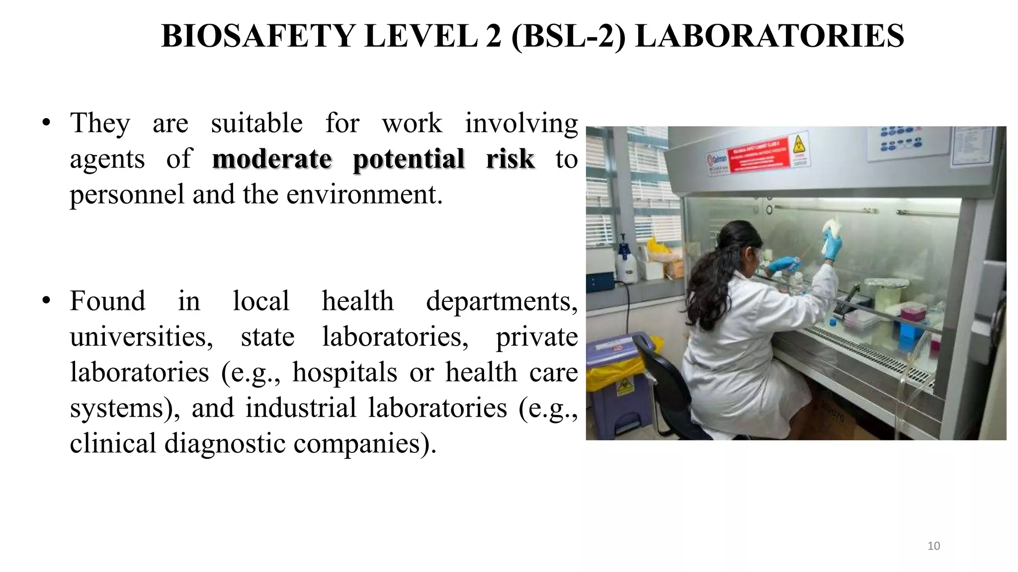 Laboratory biosafety levels and transfer of biological samples | PPTX