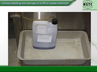 Laboratory chemical waste management practices | PPTX
