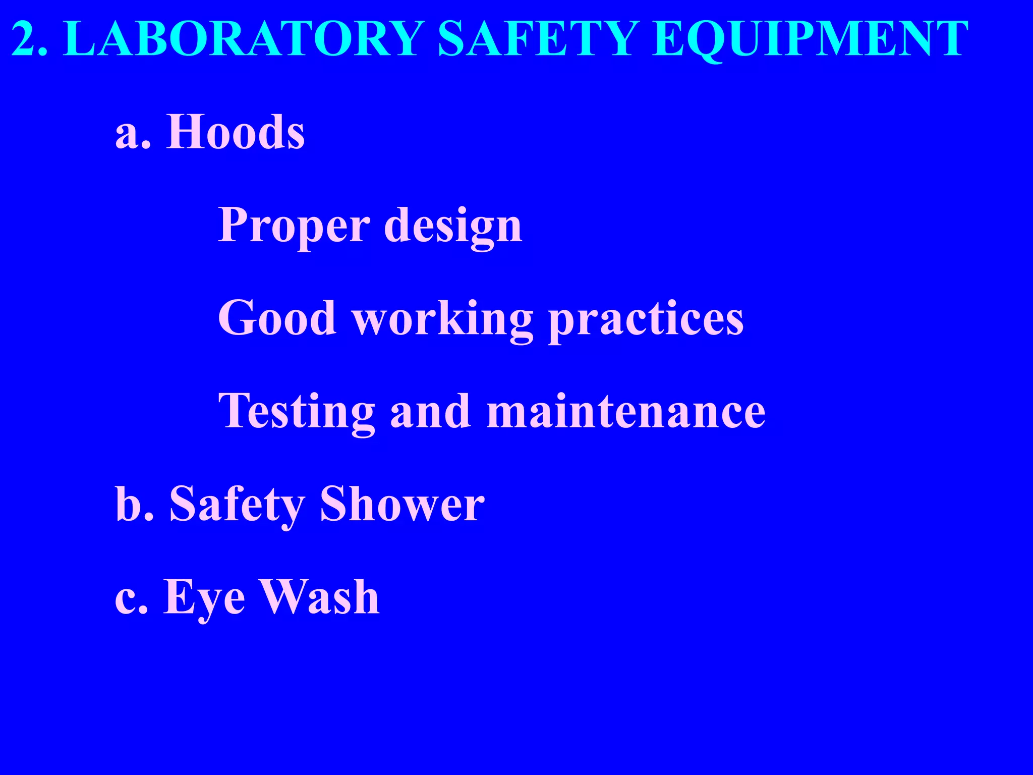 LABORATORY DESIGN AND SAFETY EQUIPMENT.ppt