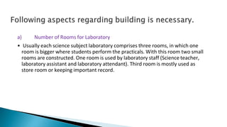 laboratory design and laboratory organization | PPTX