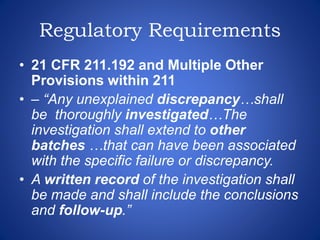 Laboratory Deviations | PPTX