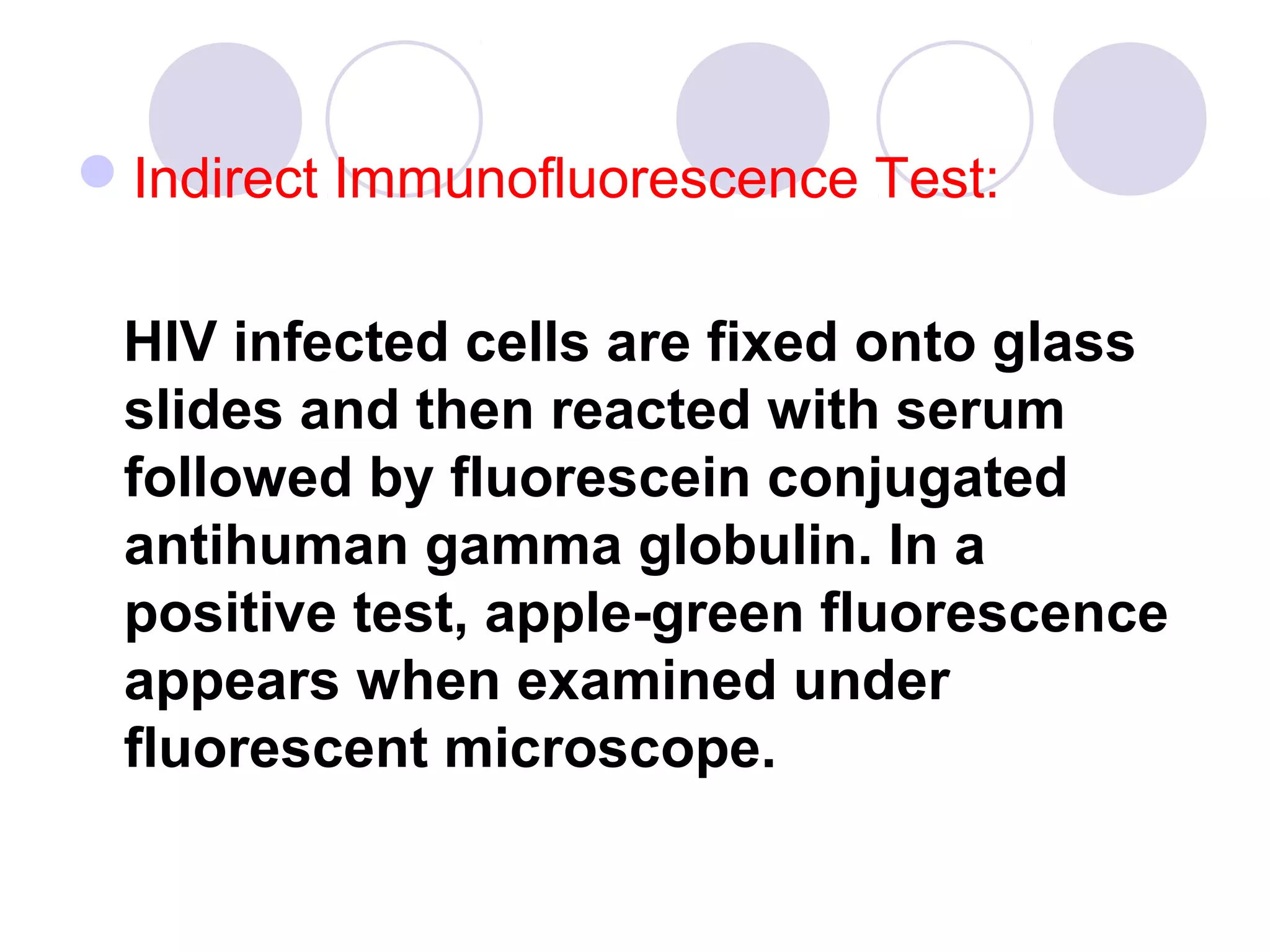 Laboratory diagnosis of HIV | PPT