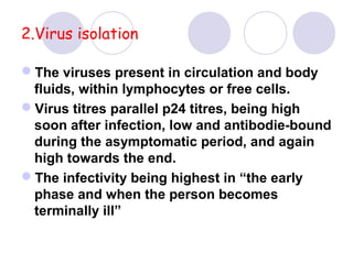 Laboratory diagnosis of HIV | PPT