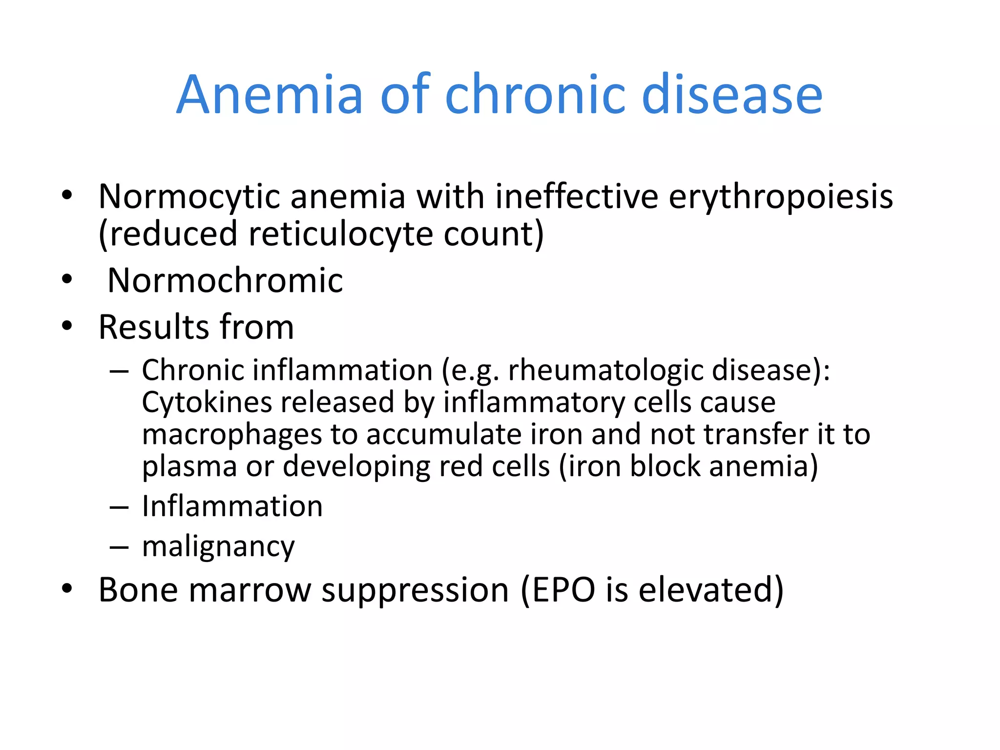 Laboratory diagnosis of anemia | PPTX