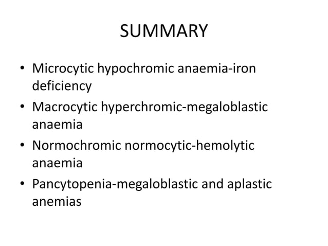 Laboratory diagnosis of anemia | PPTX