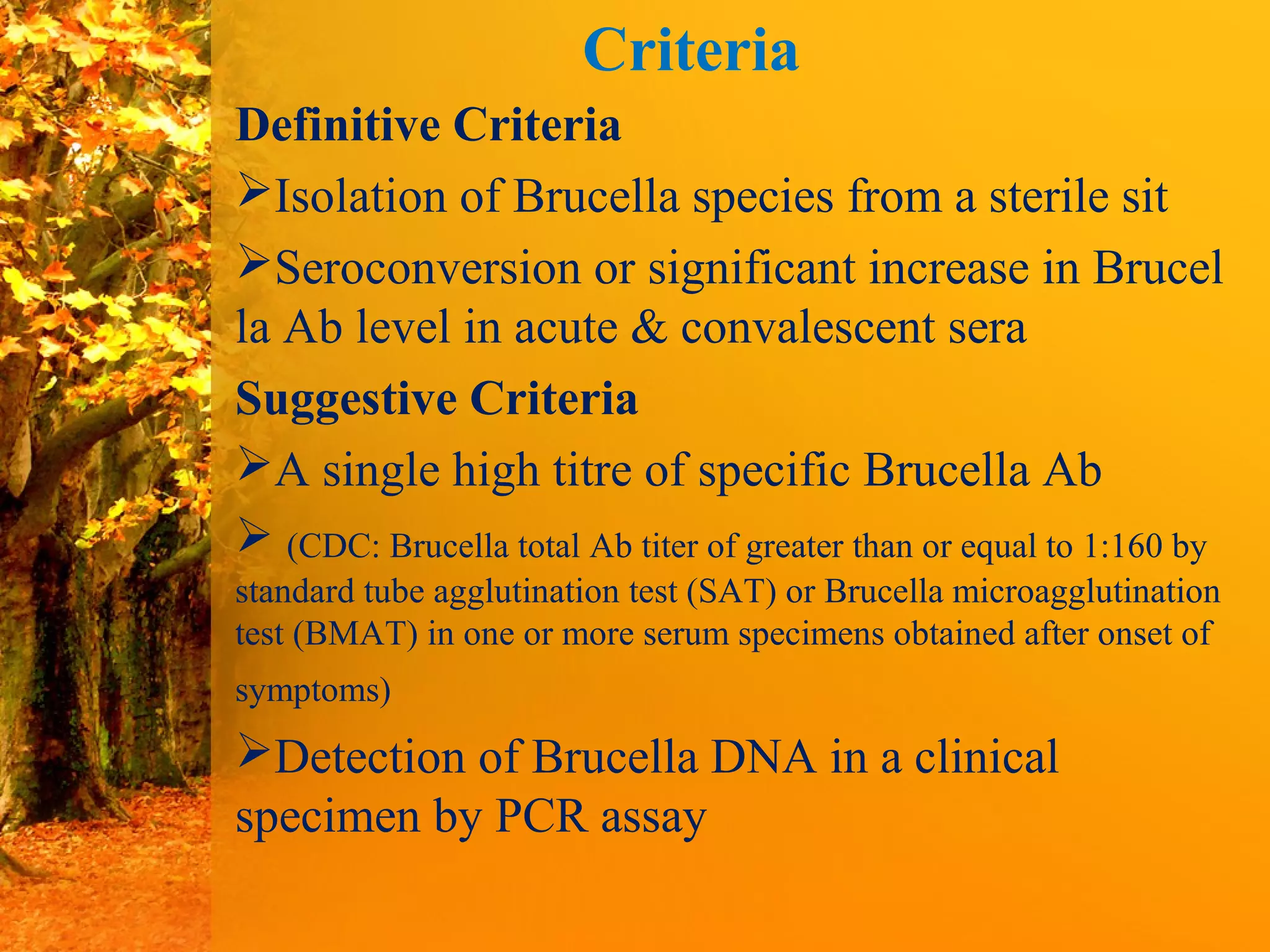 Laboratory diagnosis of brucellosis | PPT