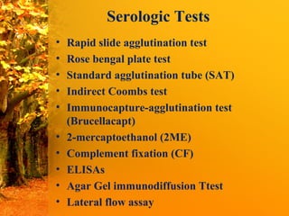 Laboratory diagnosis of brucellosis | PPT