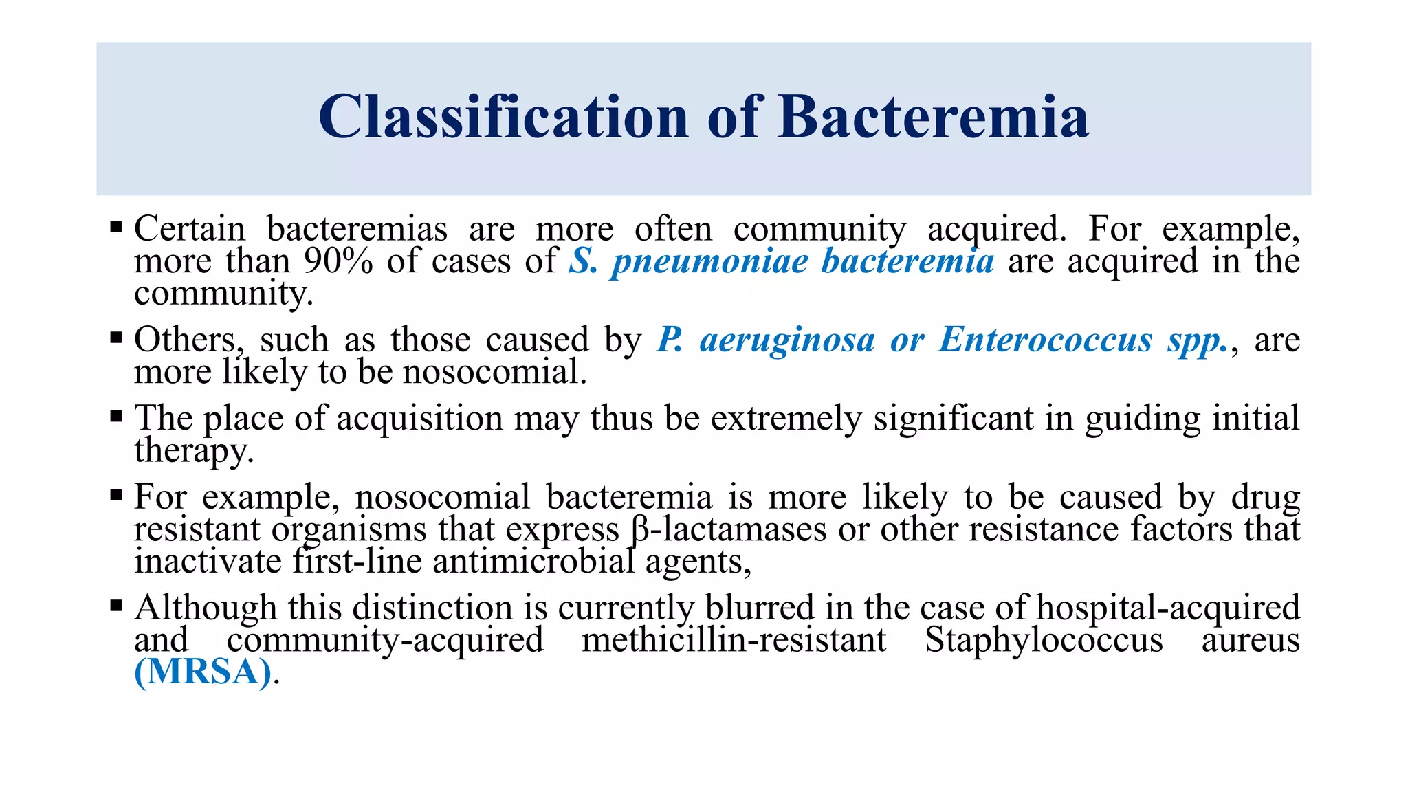Laboratory diagnosis of Blood Stream Infections (BSIs) | PPTX