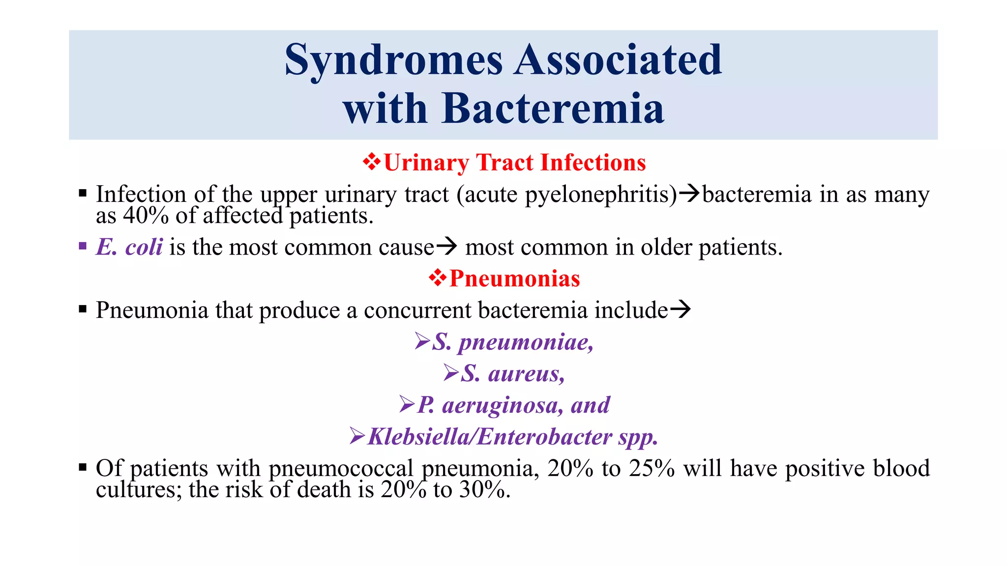 Laboratory diagnosis of Blood Stream Infections (BSIs) | PPTX