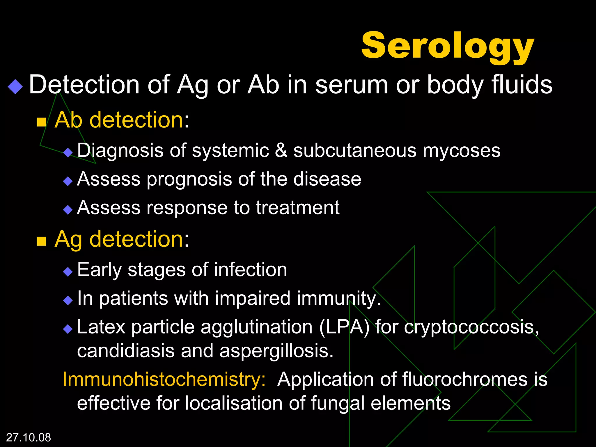 Laboratory diagnosis of fungal infections | PPT