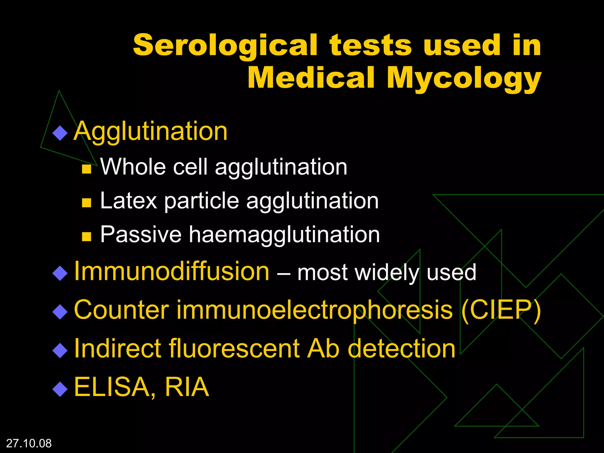 Laboratory diagnosis of fungal infections | PPT