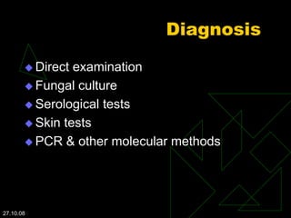 Laboratory diagnosis of fungal infections | PPT