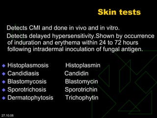 Laboratory diagnosis of fungal infections | PPT