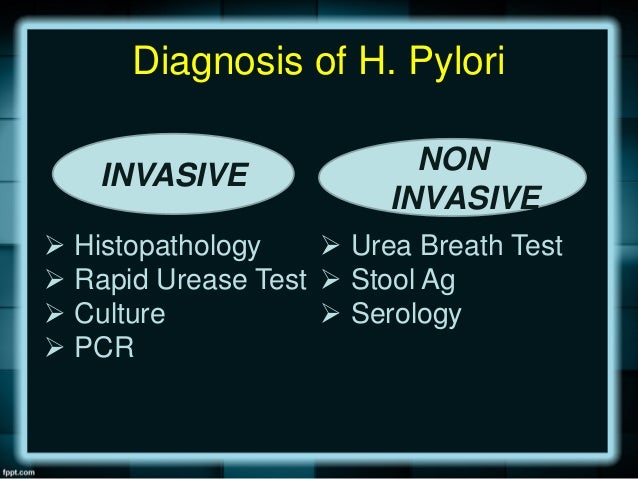 Laboratory diagnosis of H. Pylori infection, Ola Elgaddar