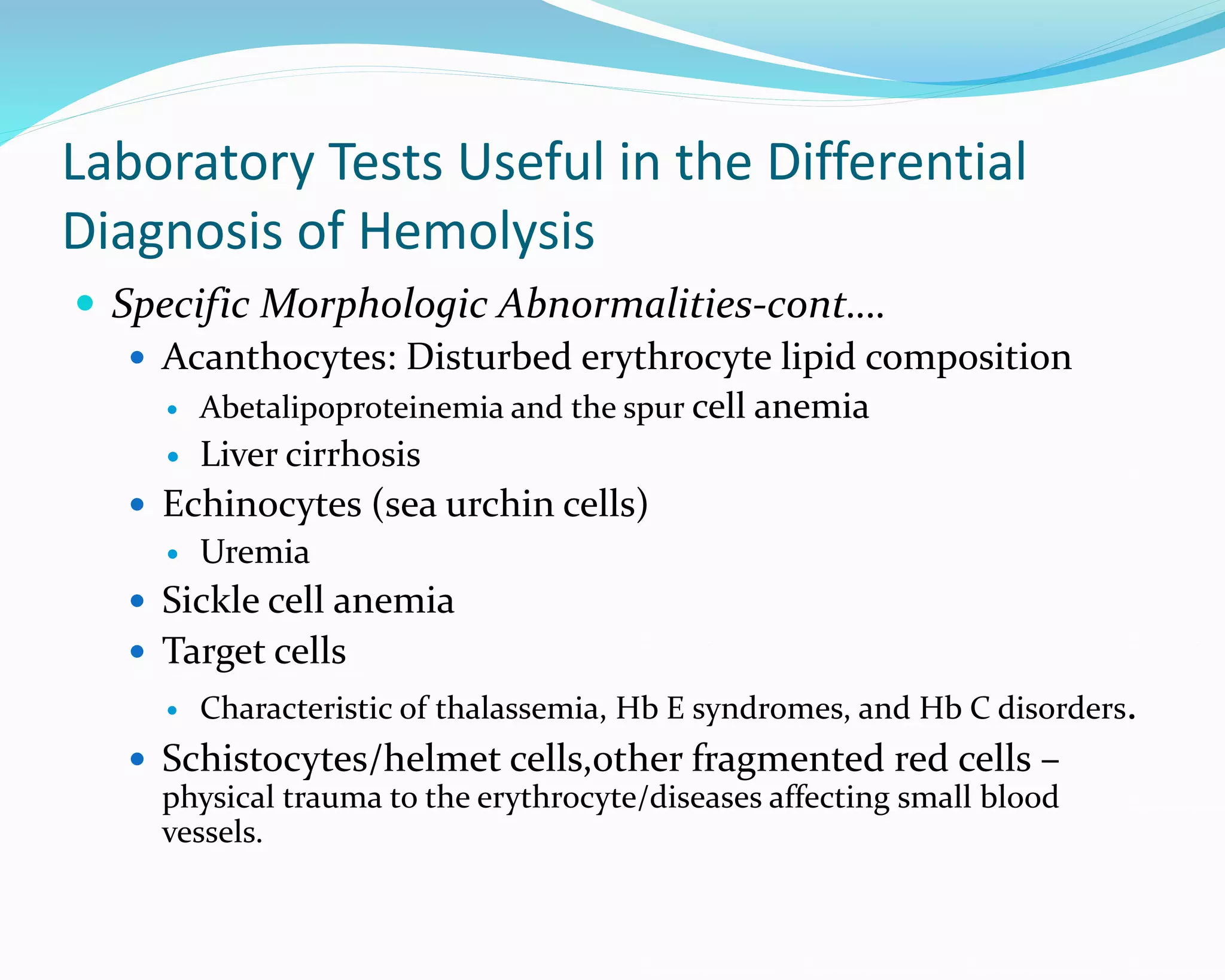 laboratory diagnosis of hemolytic anemia-190509145931.pptx