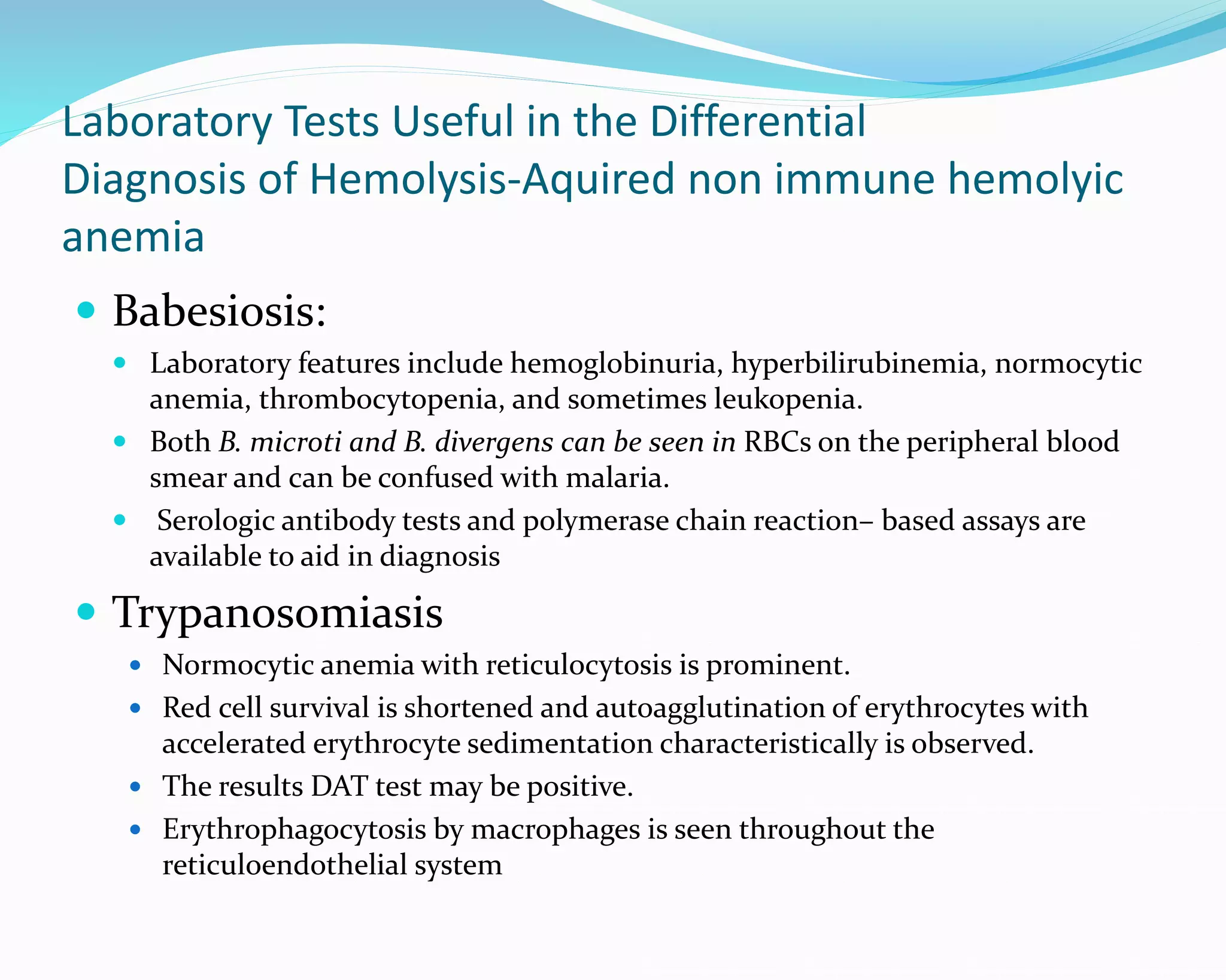 laboratory diagnosis of hemolytic anemia-190509145931.pptx