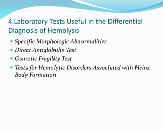laboratory diagnosis of hemolytic anemia-190509145931.pptx