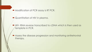 LABORATORY DIAGNOSIS OF HIV in dermatology.pptx