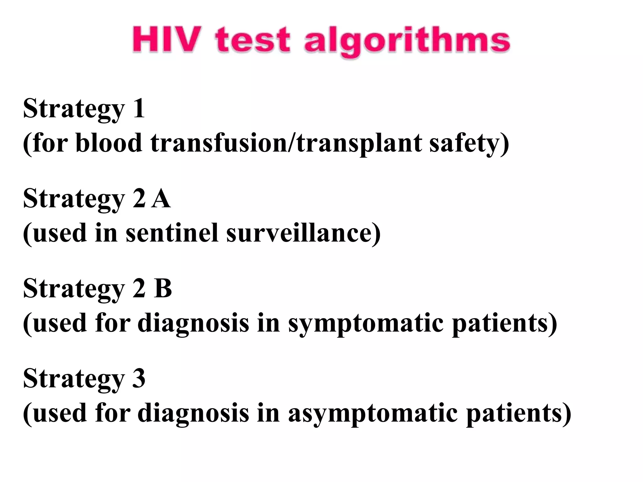 Laboratory diagnosis of HIV: Basics. | PDF