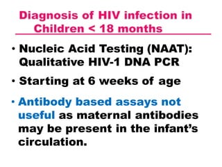 Laboratory diagnosis of HIV: Basics. | PPT