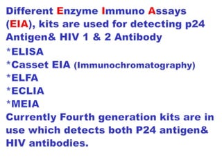 Laboratory diagnosis of HIV: Basics. | PDF
