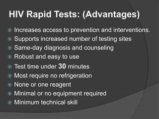 Laboratory diagnosis of hiv infections | PPTX | Infectious Diseases ...