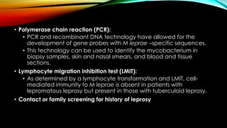 Laboratory diagnosis of leprosy | PPTX