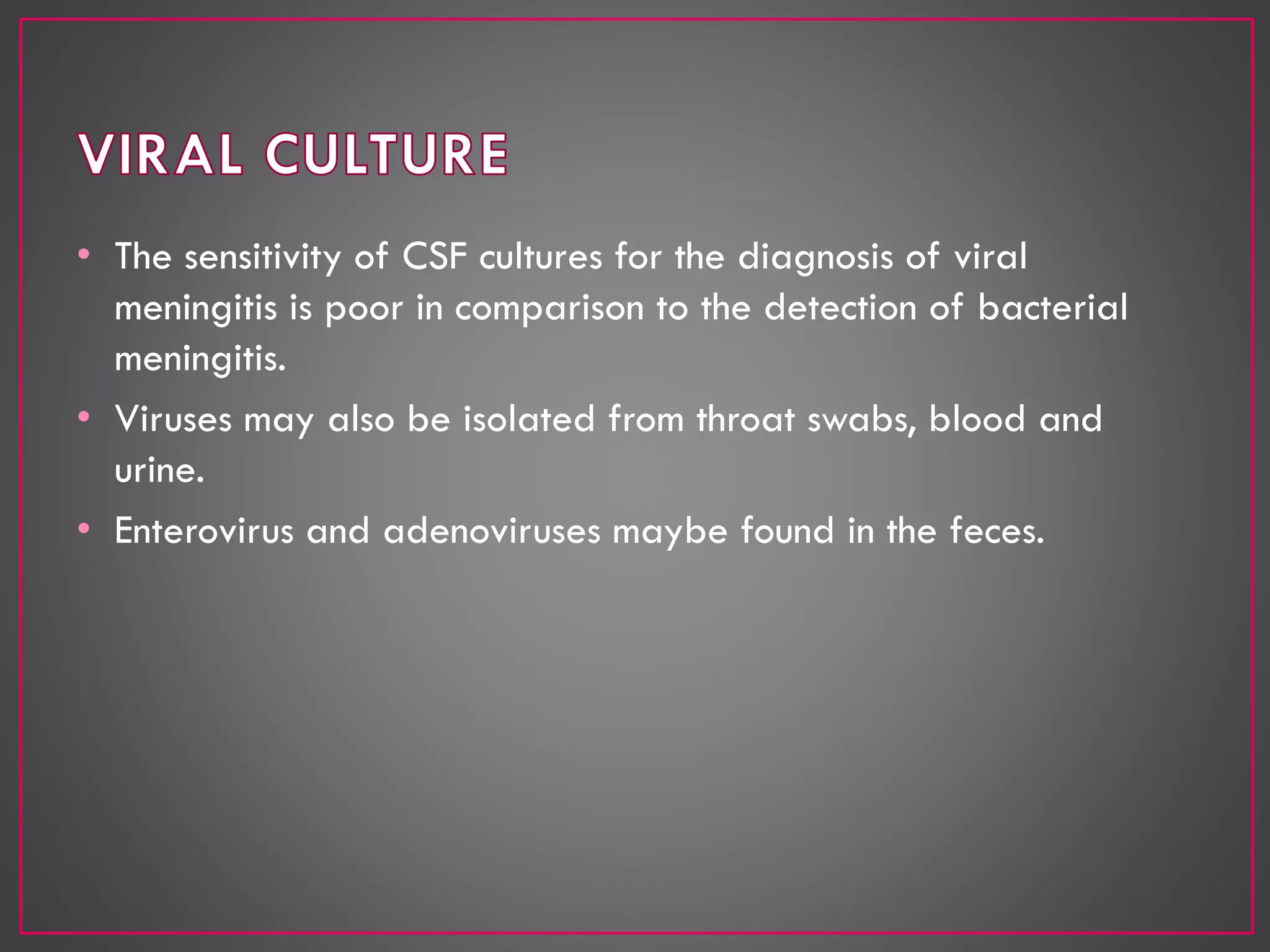 Laboratory diagnosis of meningitis | PPTX