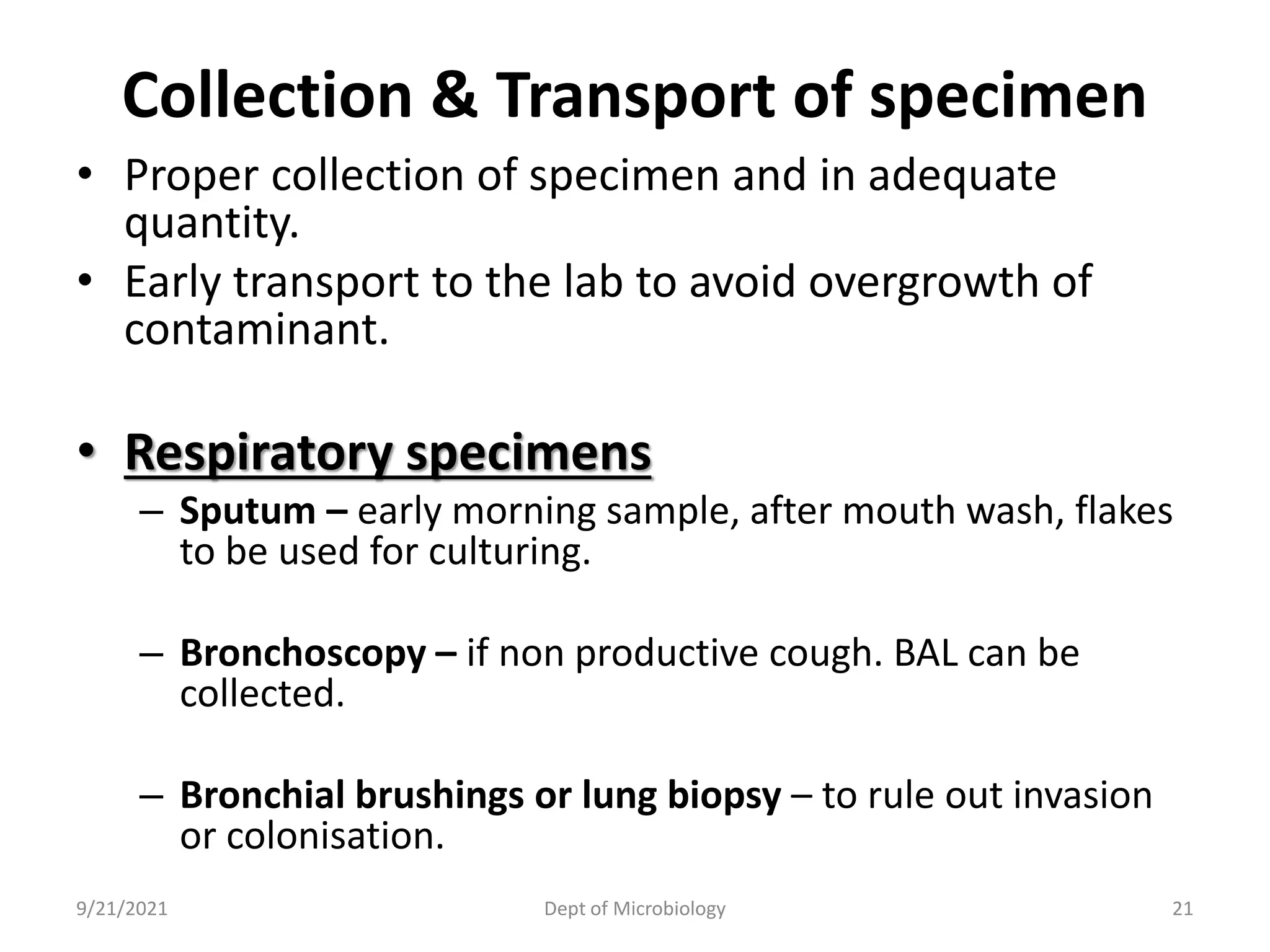 Laboratory diagnosis of mycology microscopy, staining techniques ...