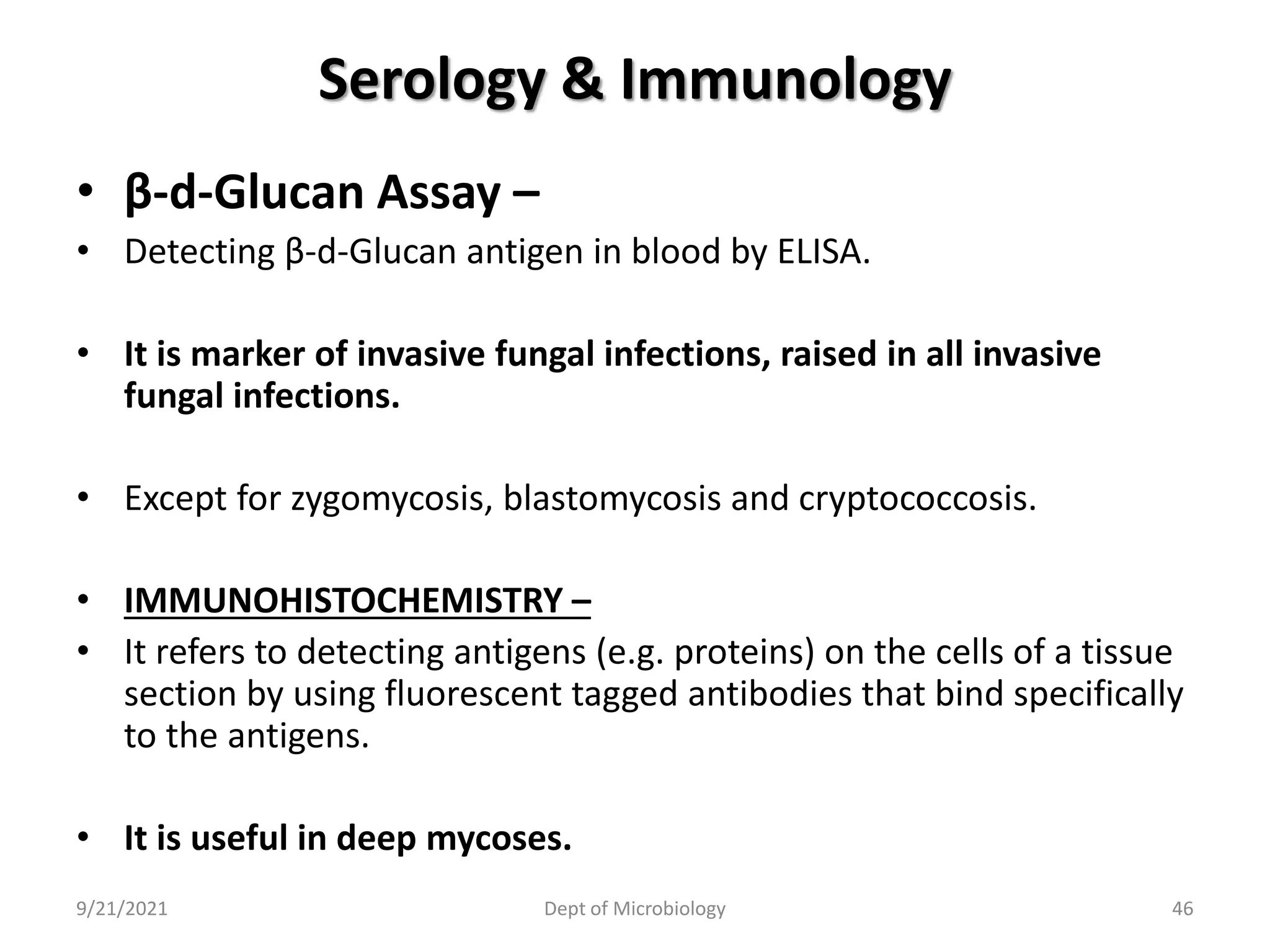 Laboratory diagnosis of mycology microscopy, staining techniques ...