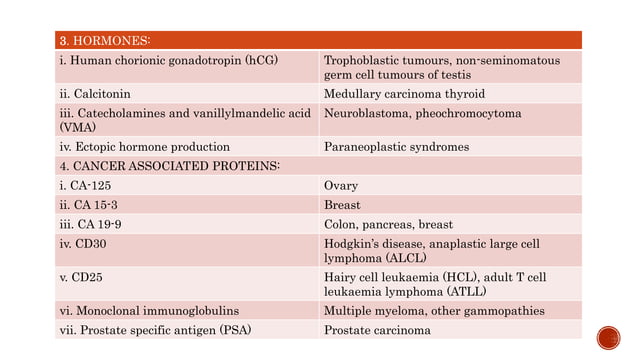 Laboratory diagnosis of neoplasm | PPTX | Cancer | Diseases and Conditions