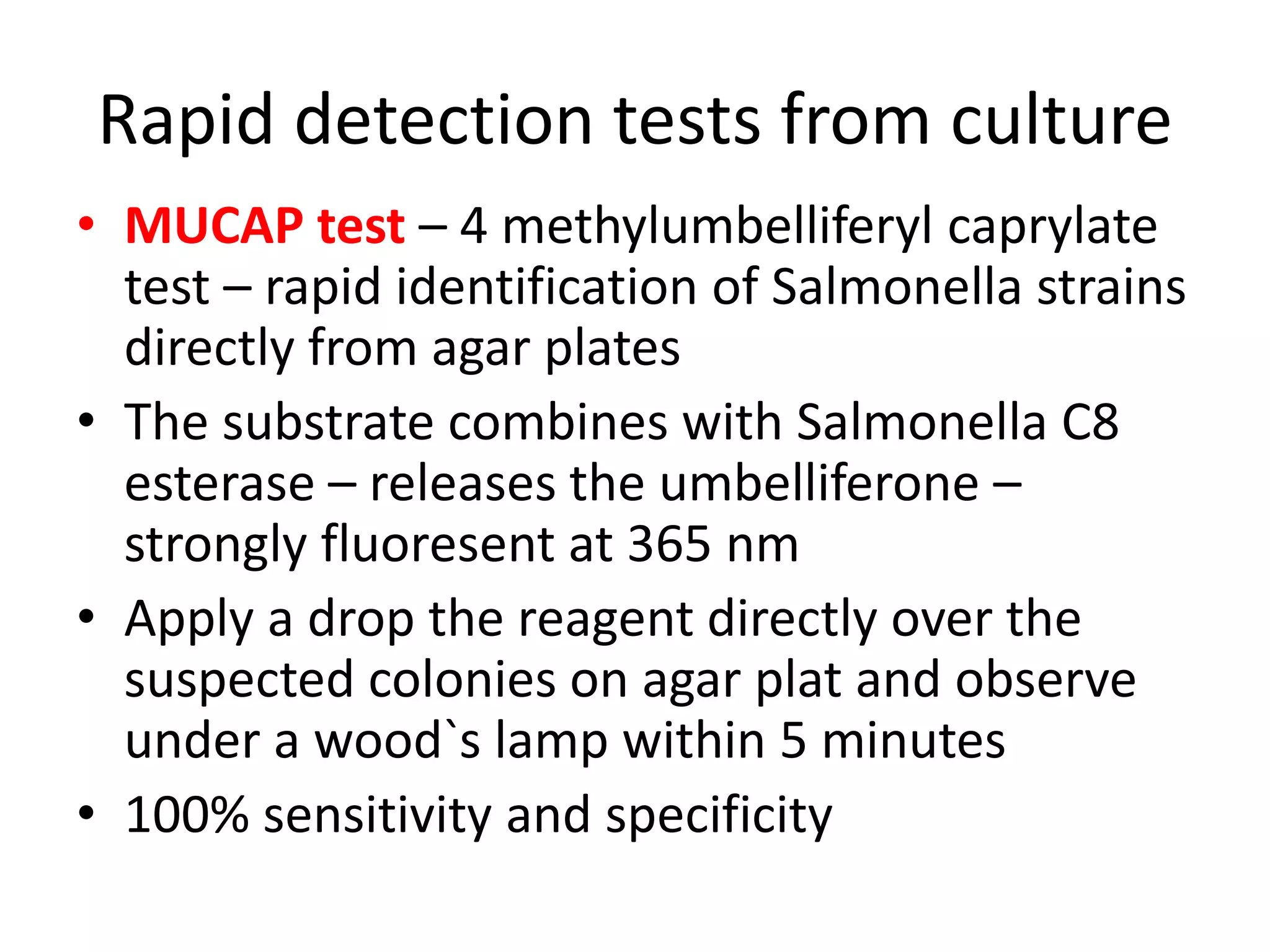 Laboratory diagnosis of salmonella | PPTX